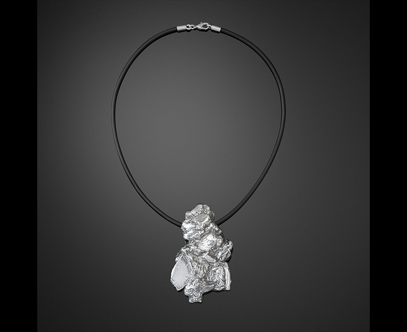 Lava Leaf, silver - Elisabetta Cipriani